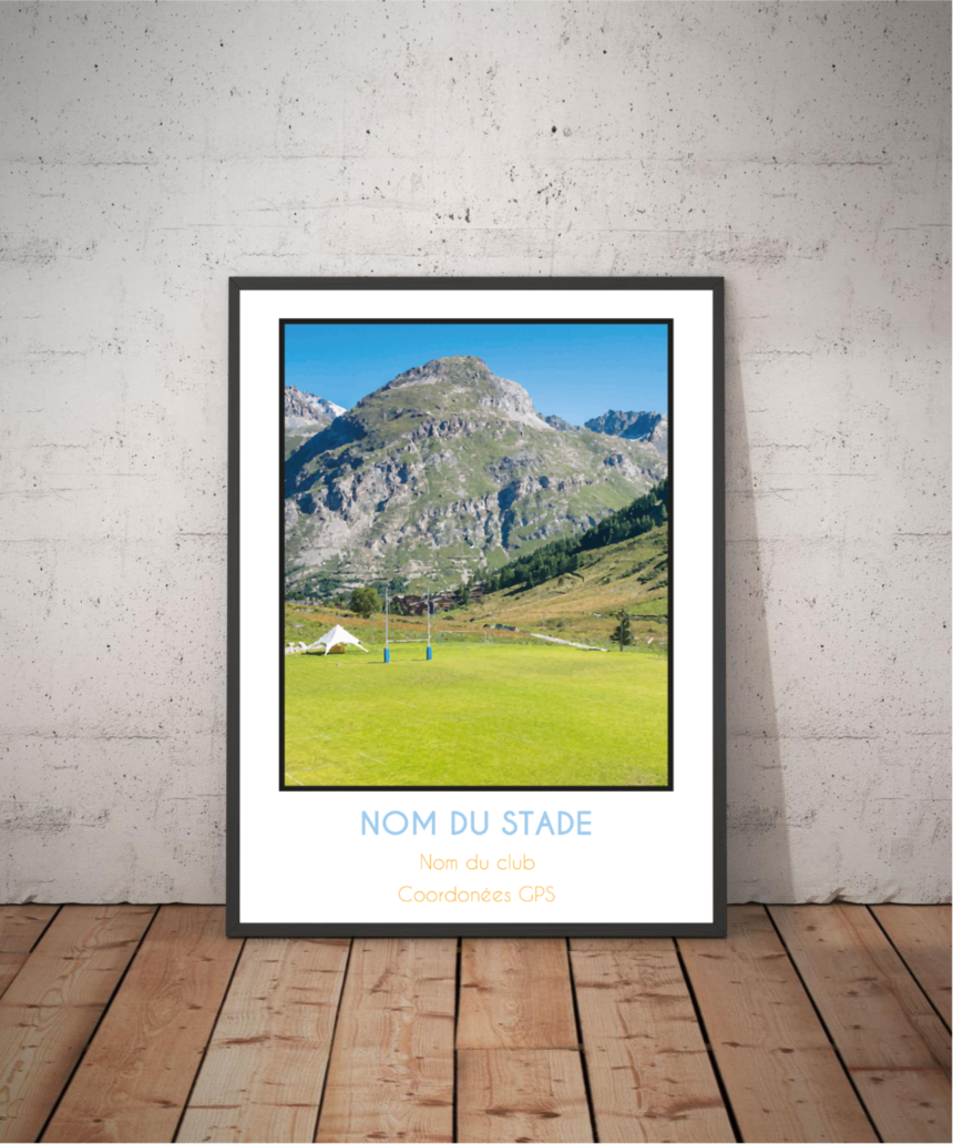 Affiche stade mythique sur mesure - Print Mural